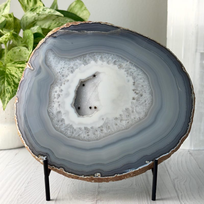 Blue Agate Platter - Etsy