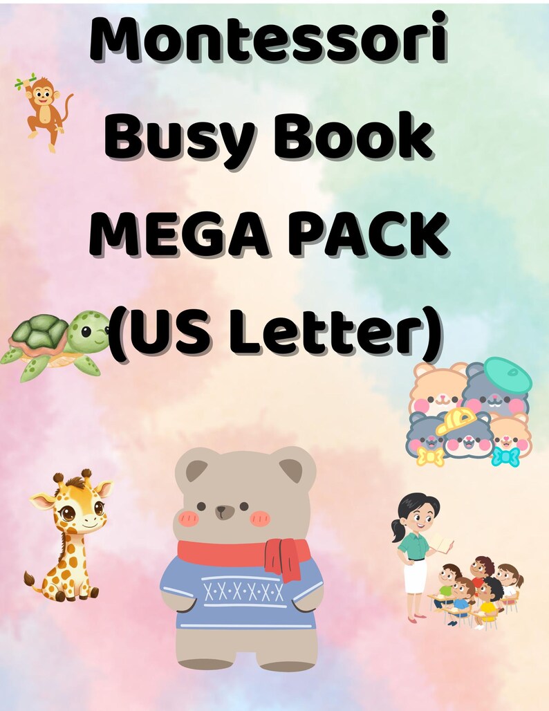 Preschool Activity Mega Pack | 20 Printable Worksheets | Counting ...