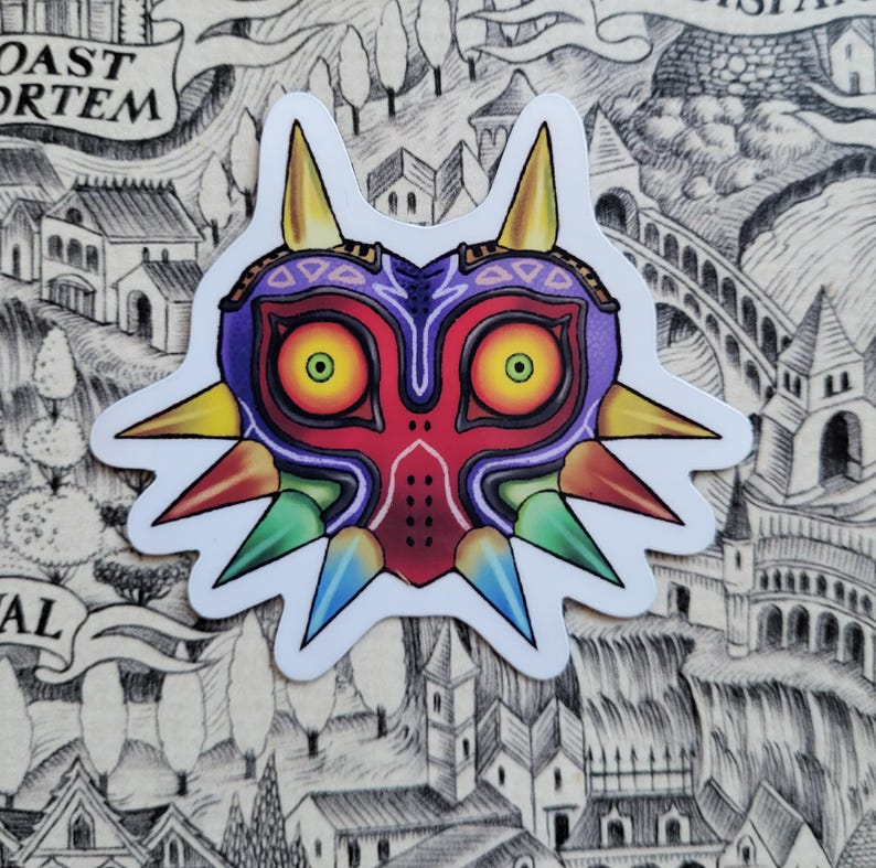 Legend of Zelda Majora's Mask Fridge Magnet - Etsy