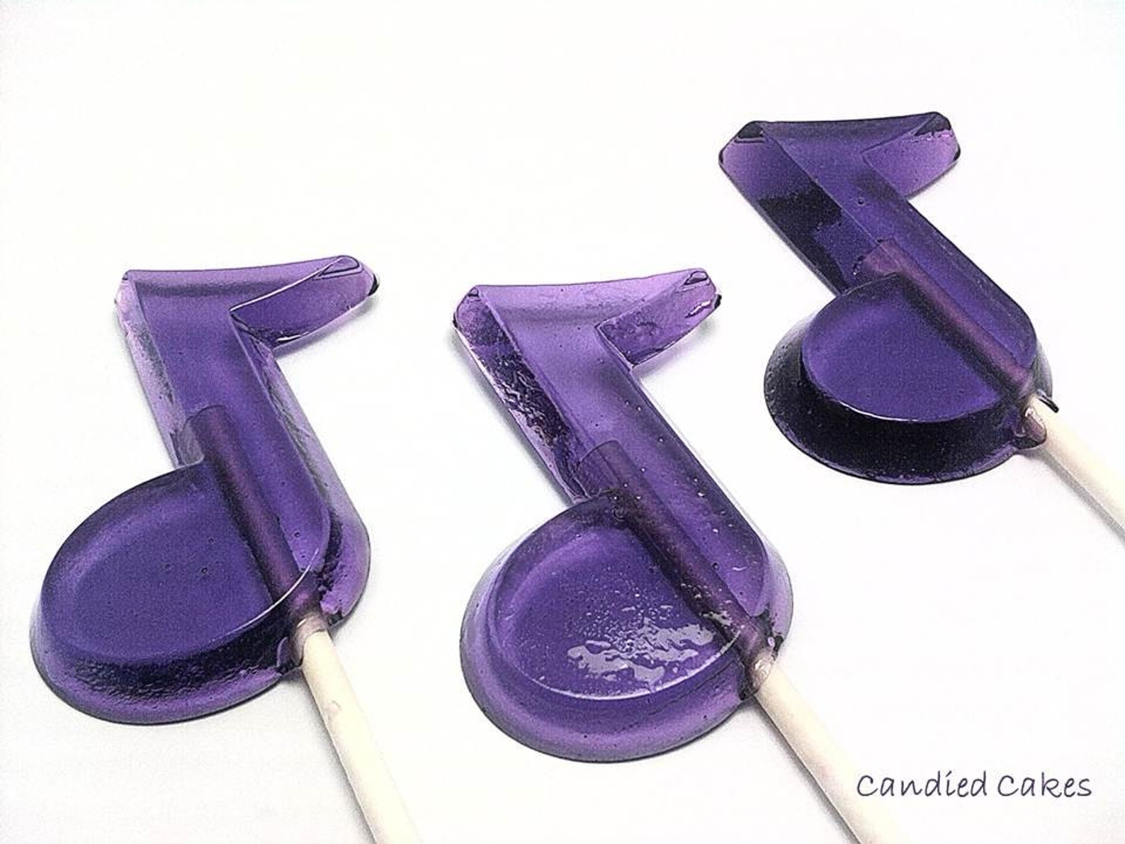12 MUSICAL NOTE Hard Candy LOLLIPOPS - Music Themed Party, Musical ...