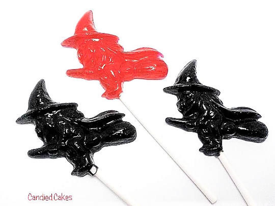 12 WITCH LOLLIPOPS - Halloween Candy, Halloween Party Favors - Etsy