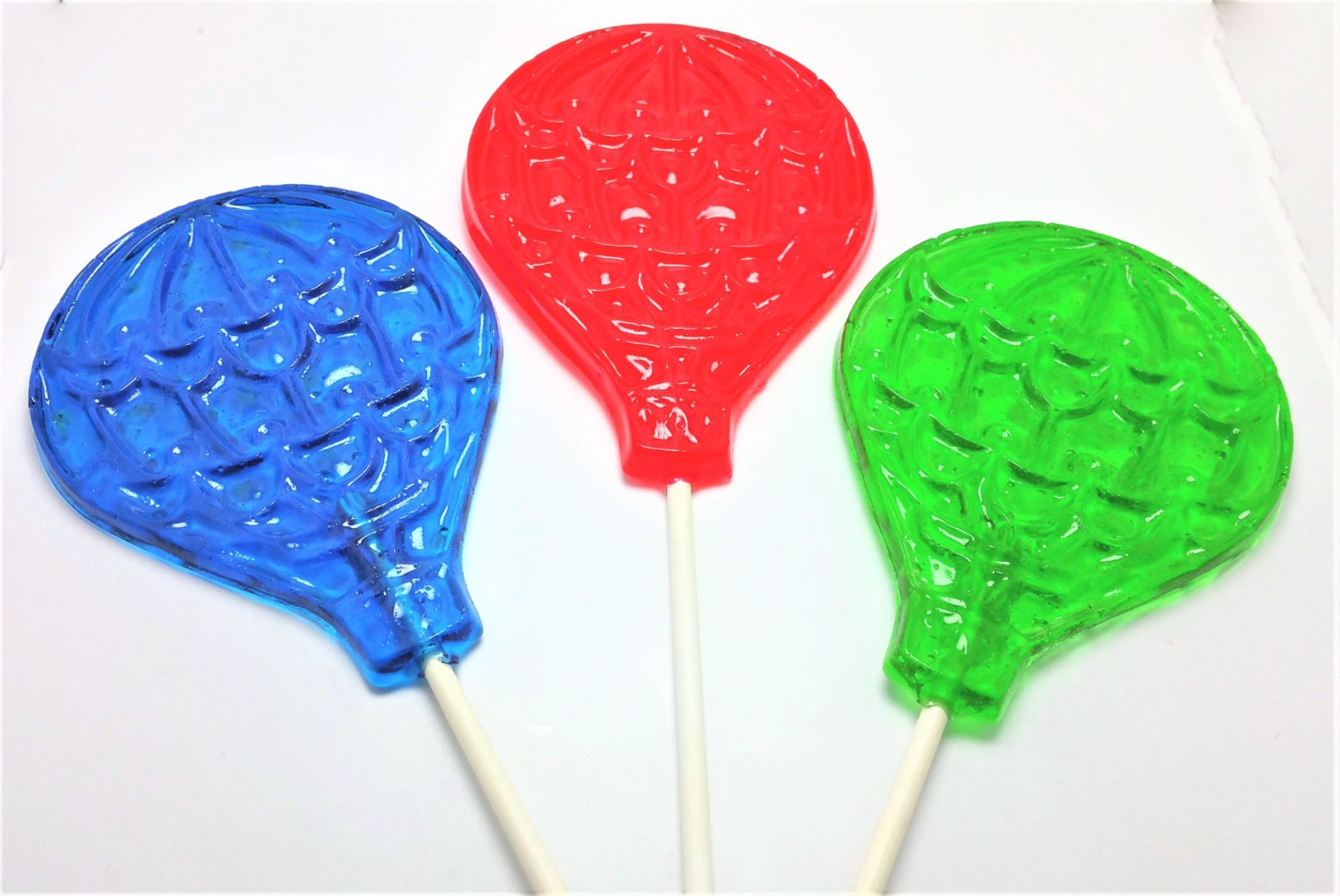 10 Large HOT AIR BALLOON Lollipops With Matching Satin Ribbon - Etsy