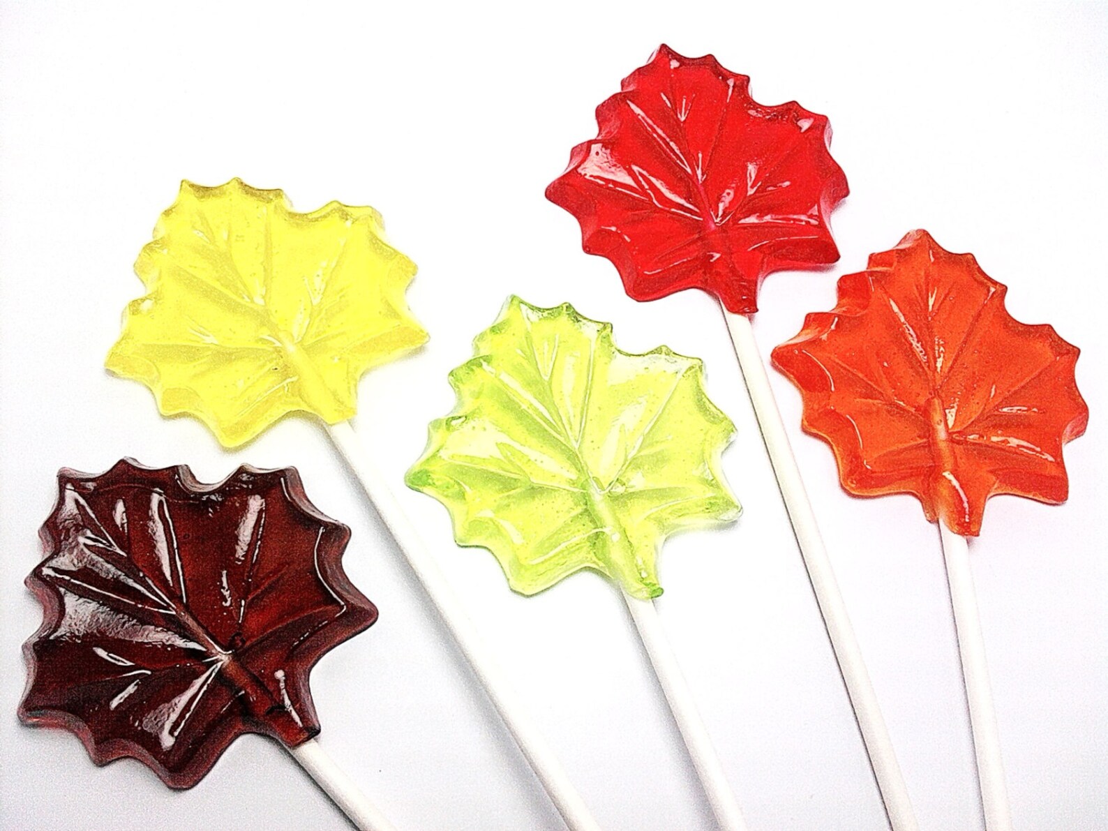 12 MAPLE LEAF LOLLIPOPS Fall Party Favors - Etsy
