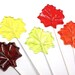 12 MAPLE LEAF LOLLIPOPS - Fall Party Favors - Etsy
