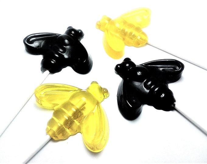 A054 Bumble Bee Lollipop Lolly Chocolate Candy Mold - Etsy
