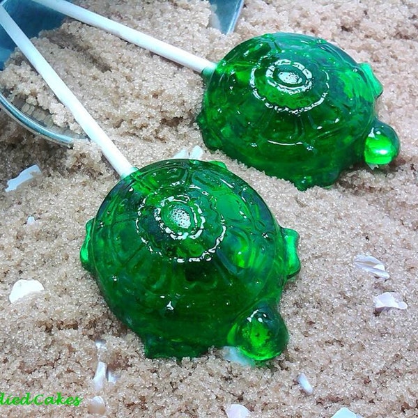 Turtle Lollipops - Etsy