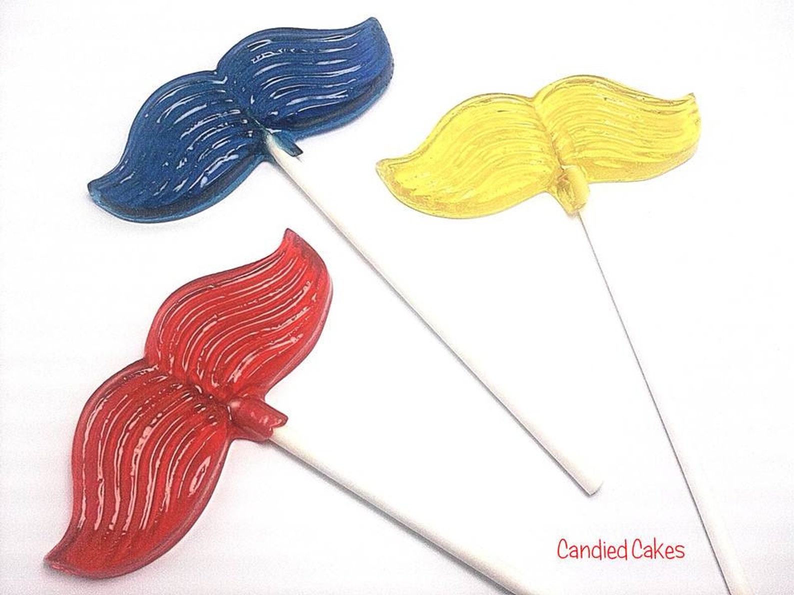 10 MUSTACHE LOLLIPOPS Father's Day Gift Hard Candy - Etsy