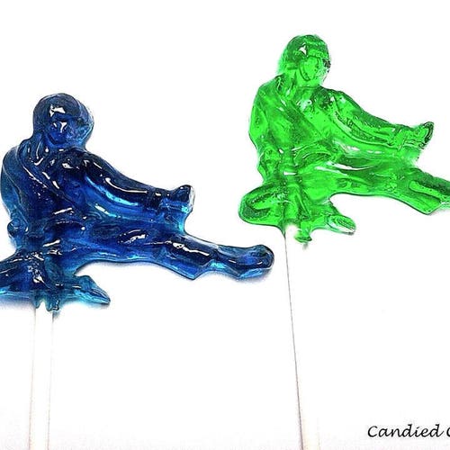 12 KARATE GUY LOLLIPOPS Karate Party - Etsy