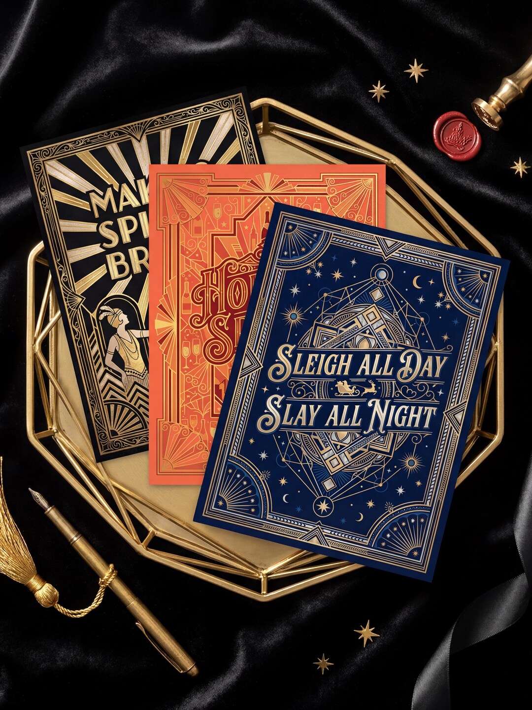 Roaring Twenties Bundle, After Dark Art Deco 3 Pack, Gatsby Holiday ...