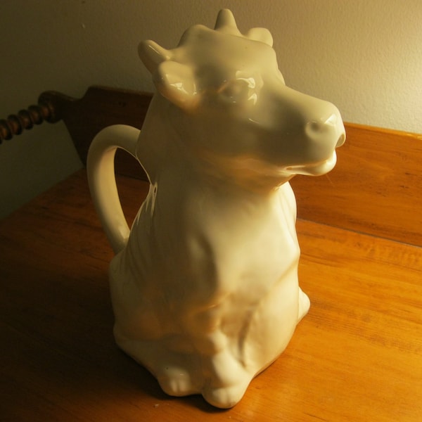 Cow Pitcher - Etsy