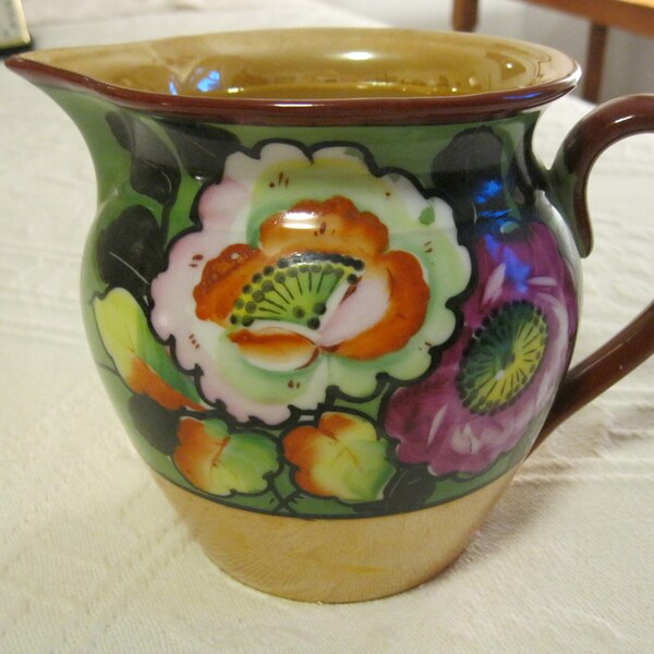 Luster Ware Pitcher - Etsy