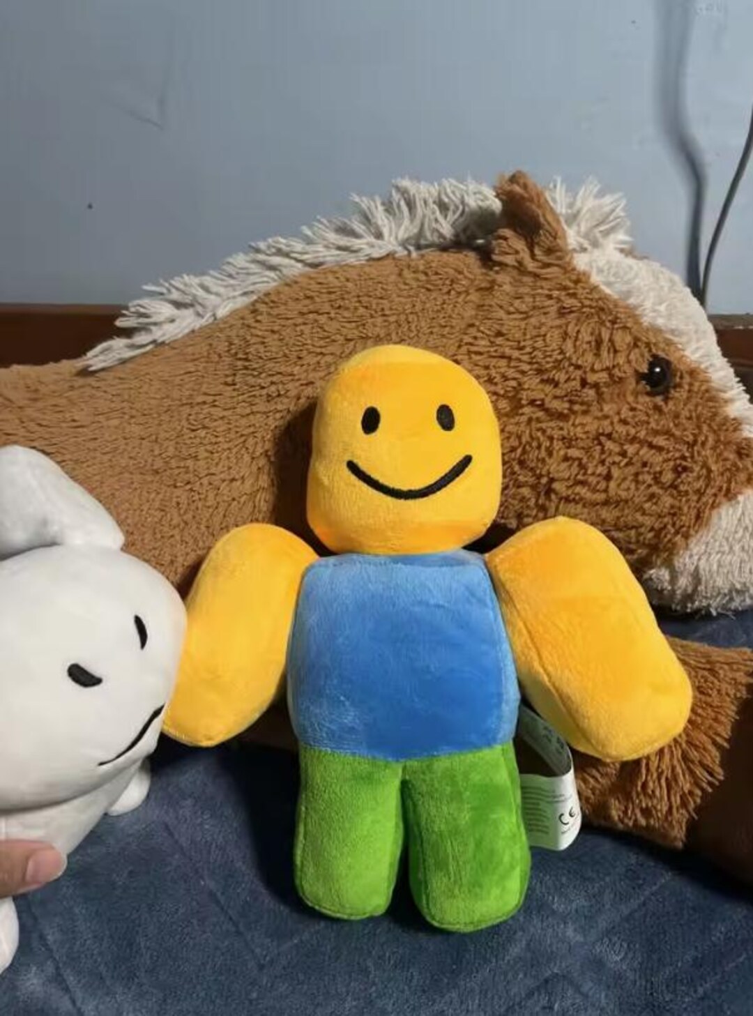 Noob Player Plushie, Three Color Plush Doll, Soft Stuffed, Gift for ...