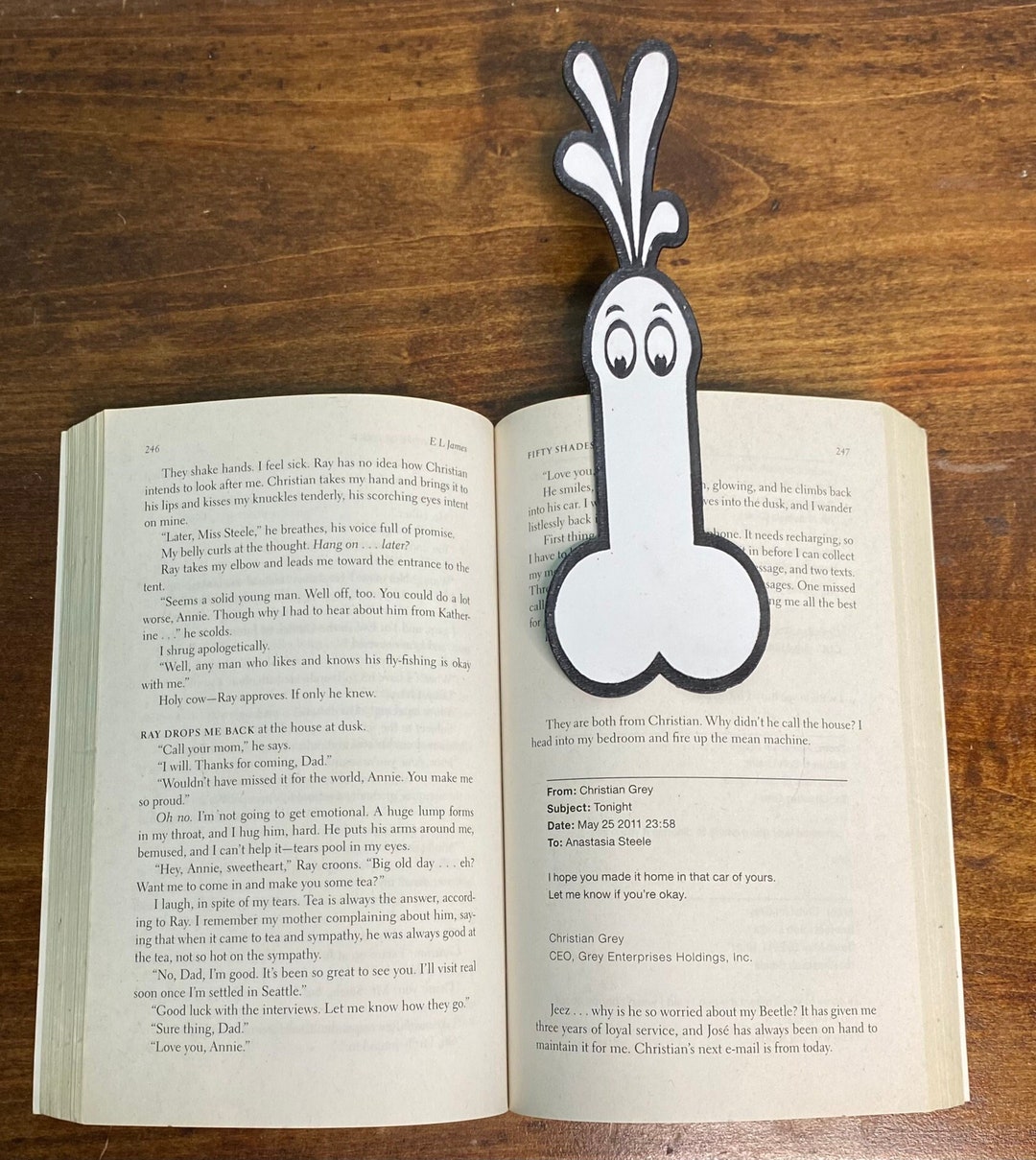 Curious Willie Bookmark Bookworm Gift Reader Gift Gag - Etsy