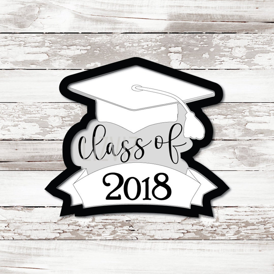 Graduation Cookie Cutter. Grad Cap Class of Cookie Cutter. - Etsy