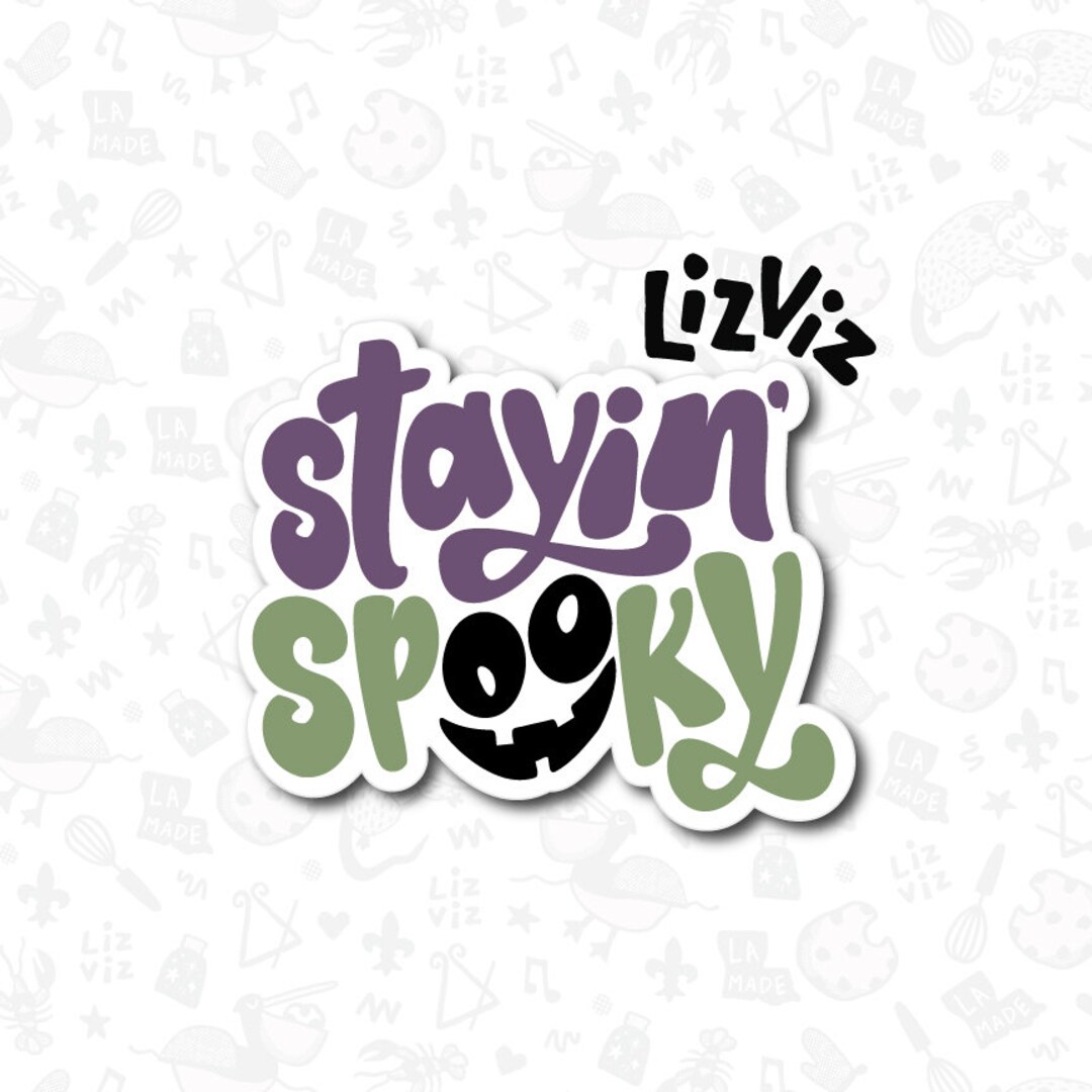 Stayin Spooky Cookie Cutter With Stencil or Embosser Option - Etsy