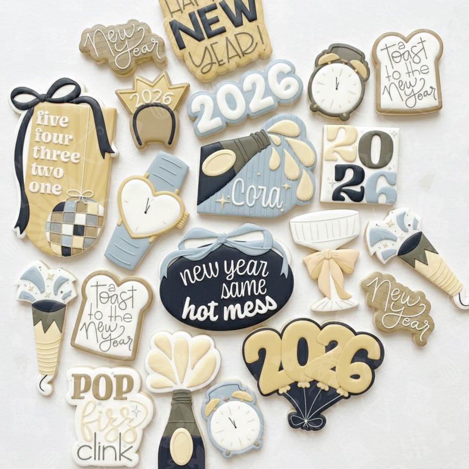 Toast Cookie Cutter: New Year's Eve Breakfast STL Instant Download - Etsy