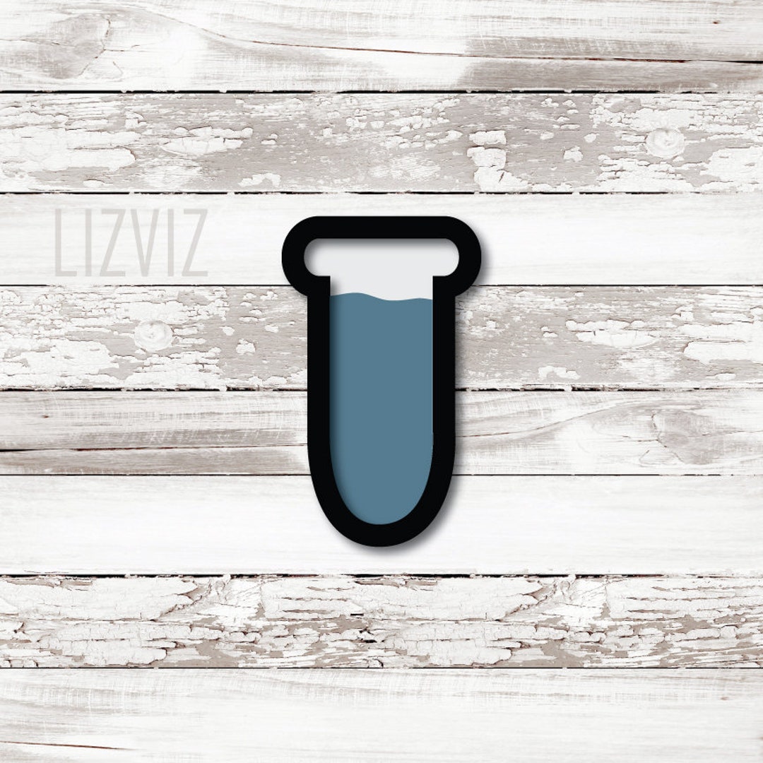 Science Cookie Cutter. Test Tube Cookie Cutter. Back to School Cookie ...