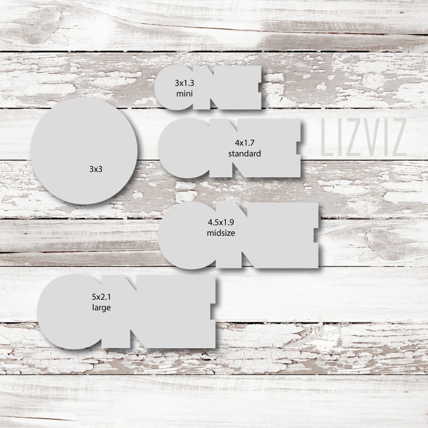 Birthday Cookie Cutter. One. First Birthday. | Etsy