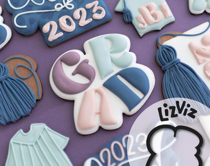 Girly Graduation Cookies - Etsy