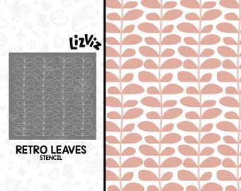 Leaf 101 Stencil - Etsy