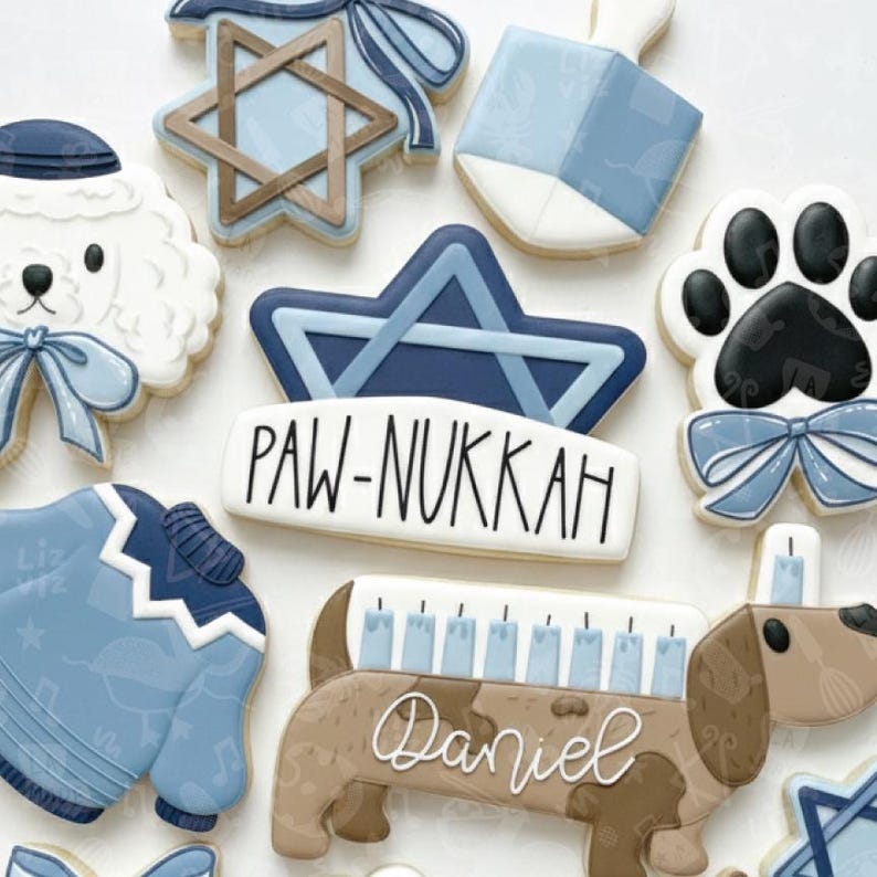 Star of David With Plaque Cookie Cutter - Etsy