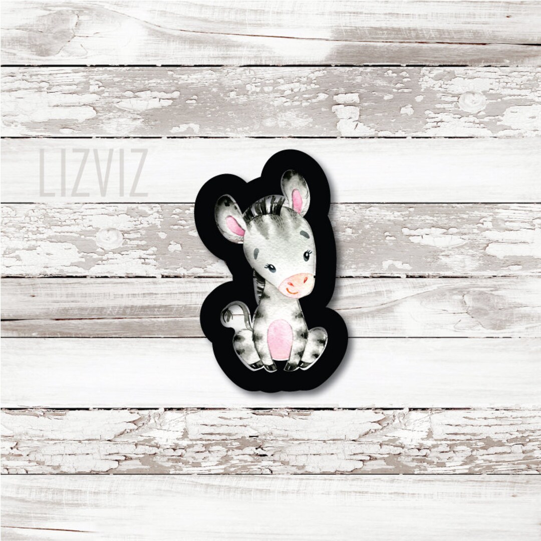Zebra Cookie Cutter - Etsy