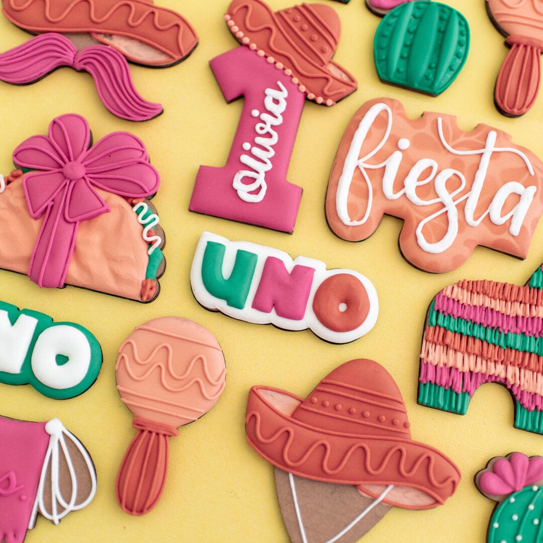 First Fiesta Cookie Cutter Uno Cookie Cutter - Etsy