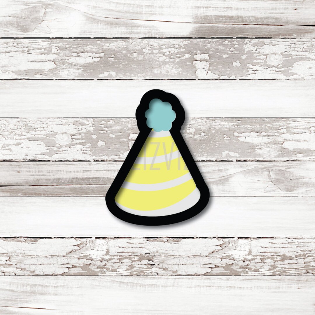 Party Hat Cookie Cutter. - Etsy