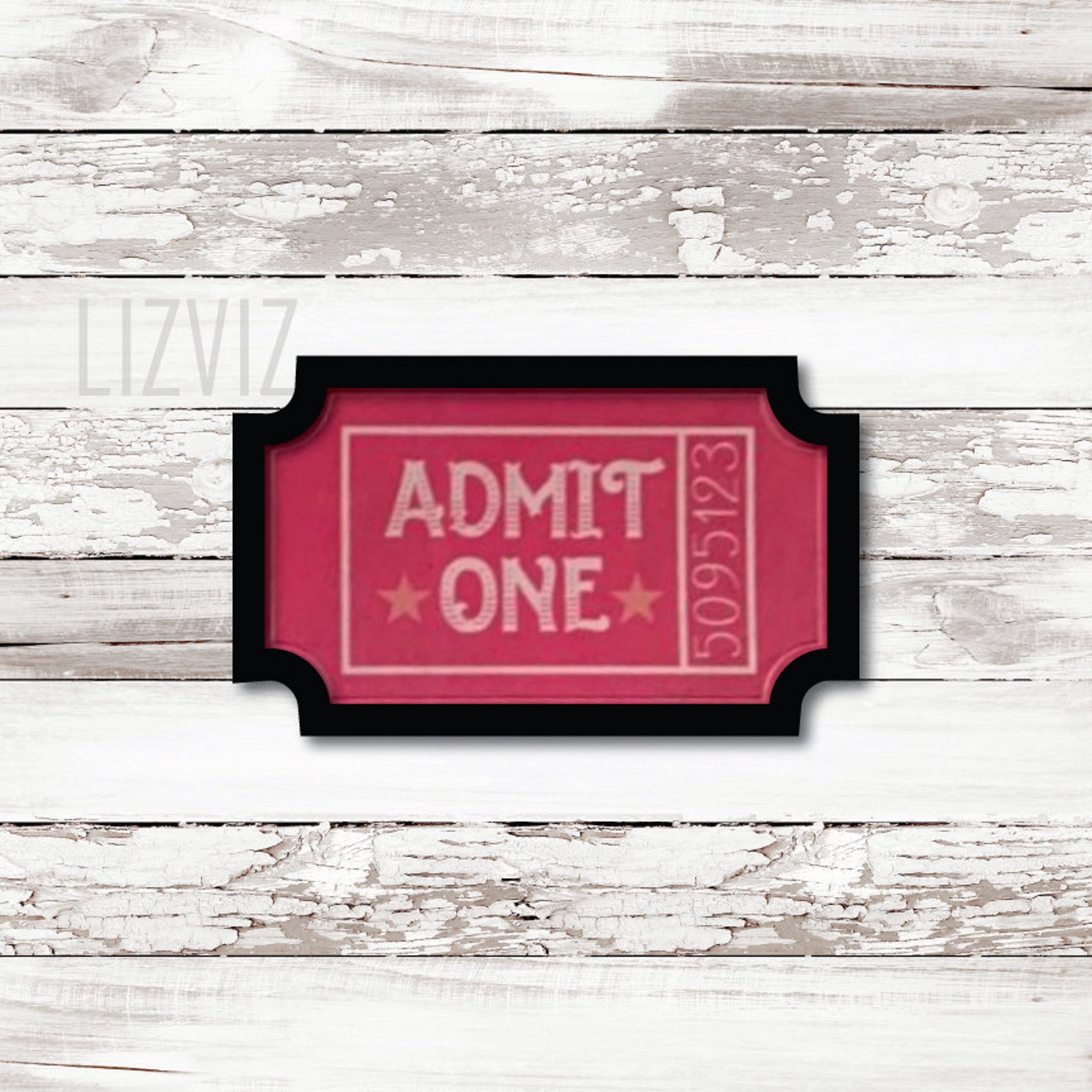 Ticket Cookie Cutter - Etsy