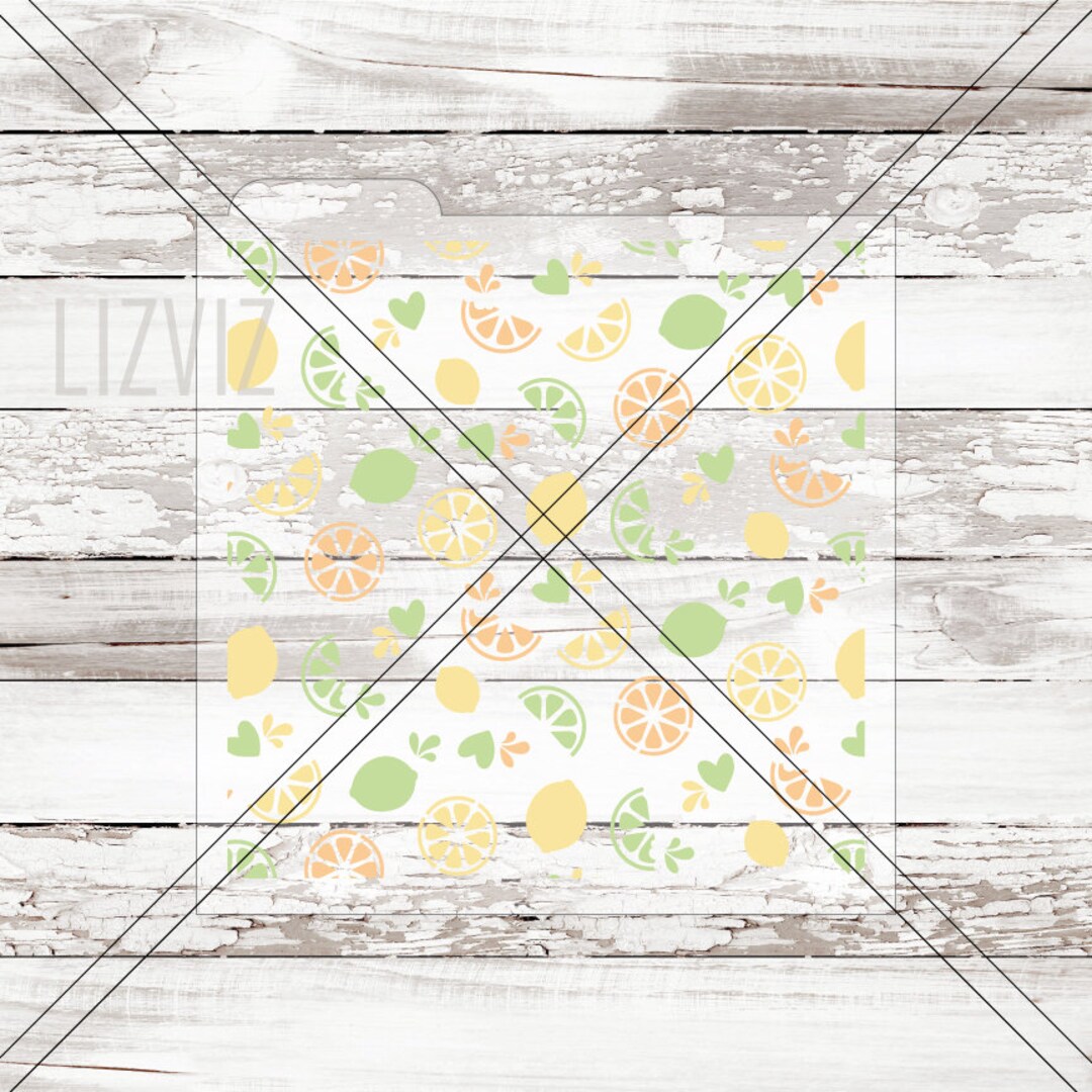 Citrus Cookie Stencil. Lemon. Orange. Lime. Fruit. - Etsy