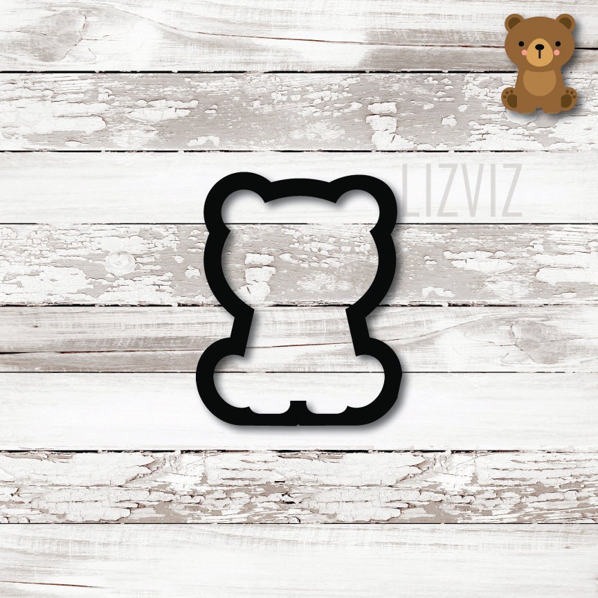 Bear Cookie Cutter. - Etsy