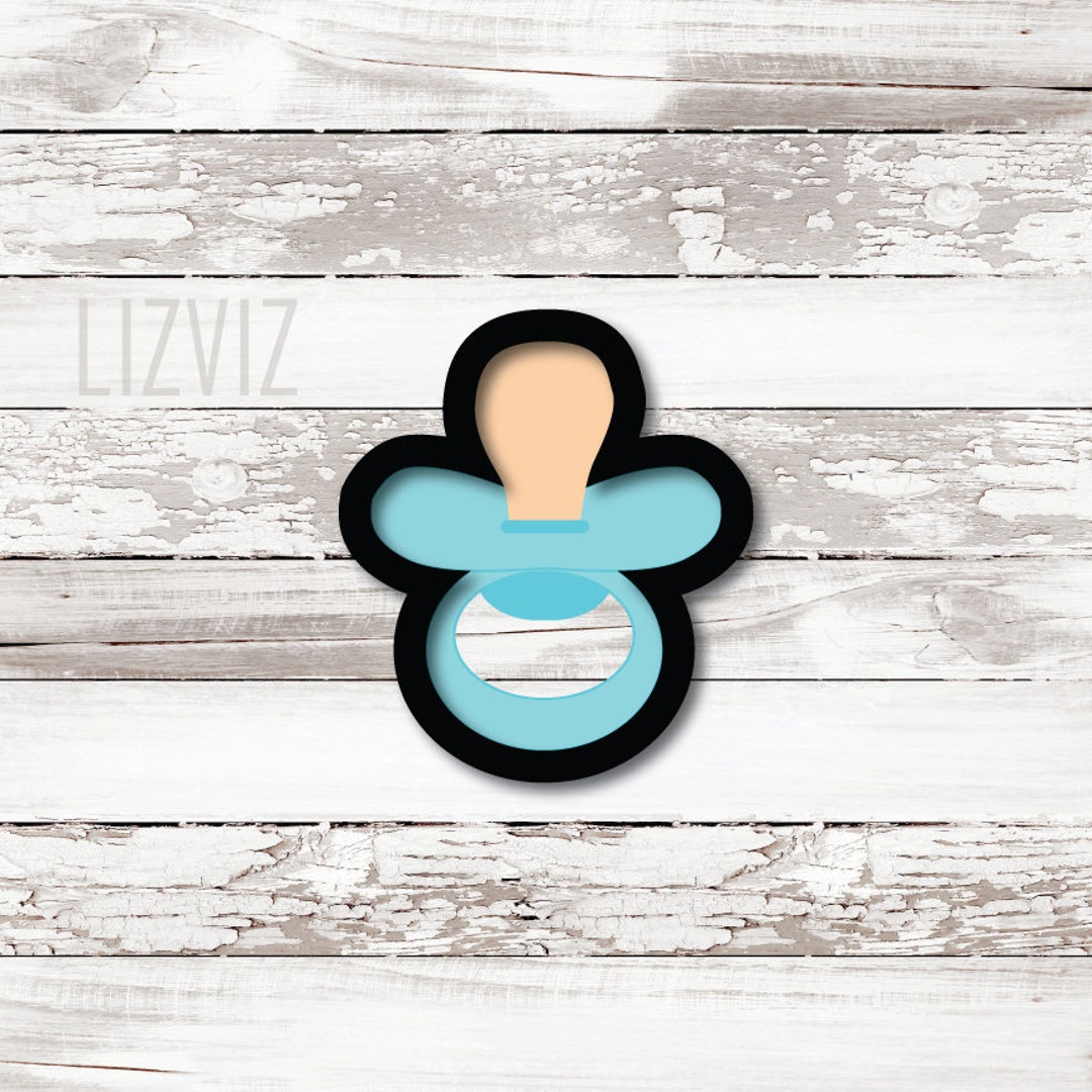 Baby Pacifier Cookie Cutter. - Etsy
