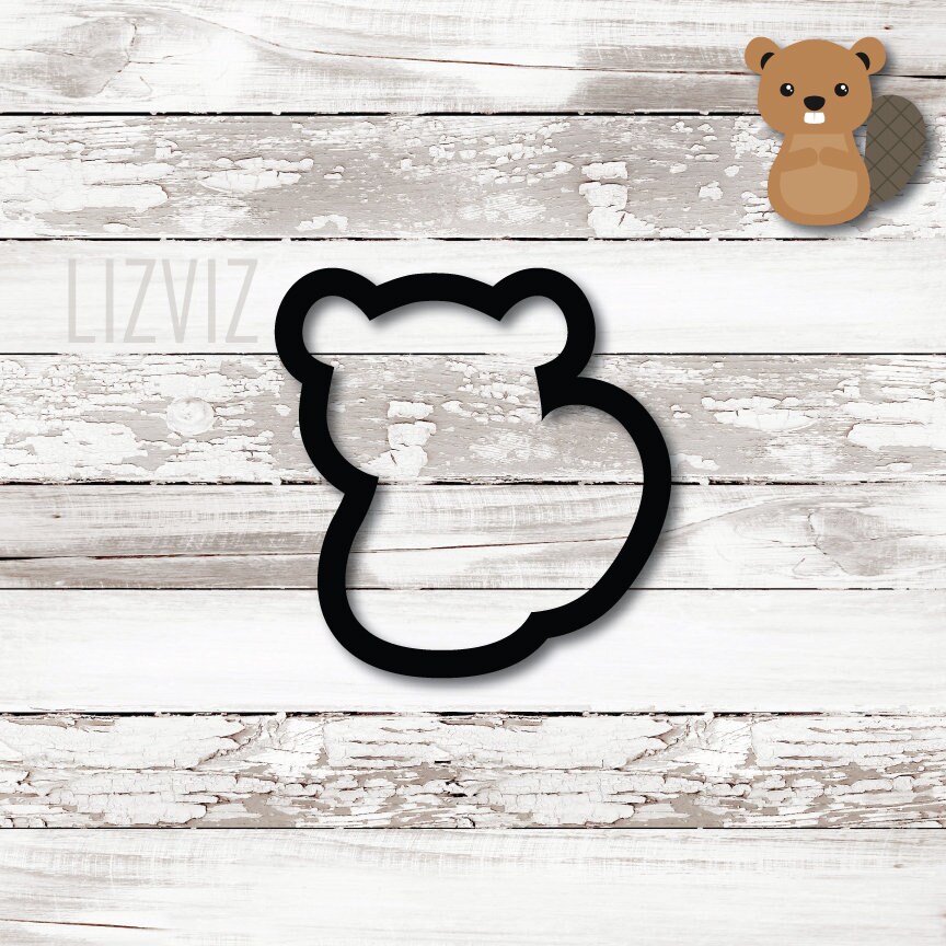 Beaver Cookie Cutter. Canada Day Cookie Cutter. | Etsy