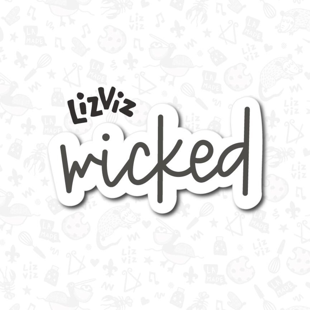 Wicked Cookie Cutter. Halloween Cookie Cutter. - Etsy