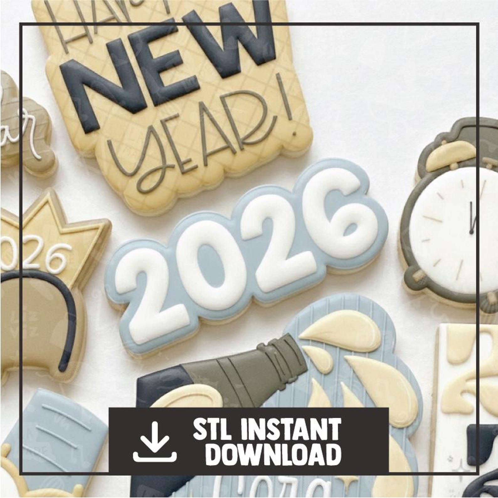 2026 Graduation Plaque Cookie Cutter STL Instant Download - Etsy