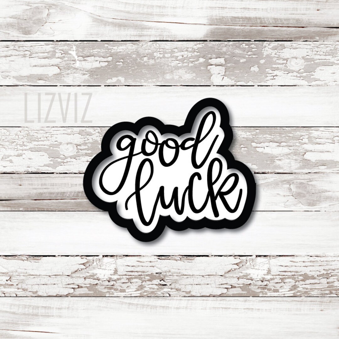 Good Luck Cookie Cutter. Luck. - Etsy