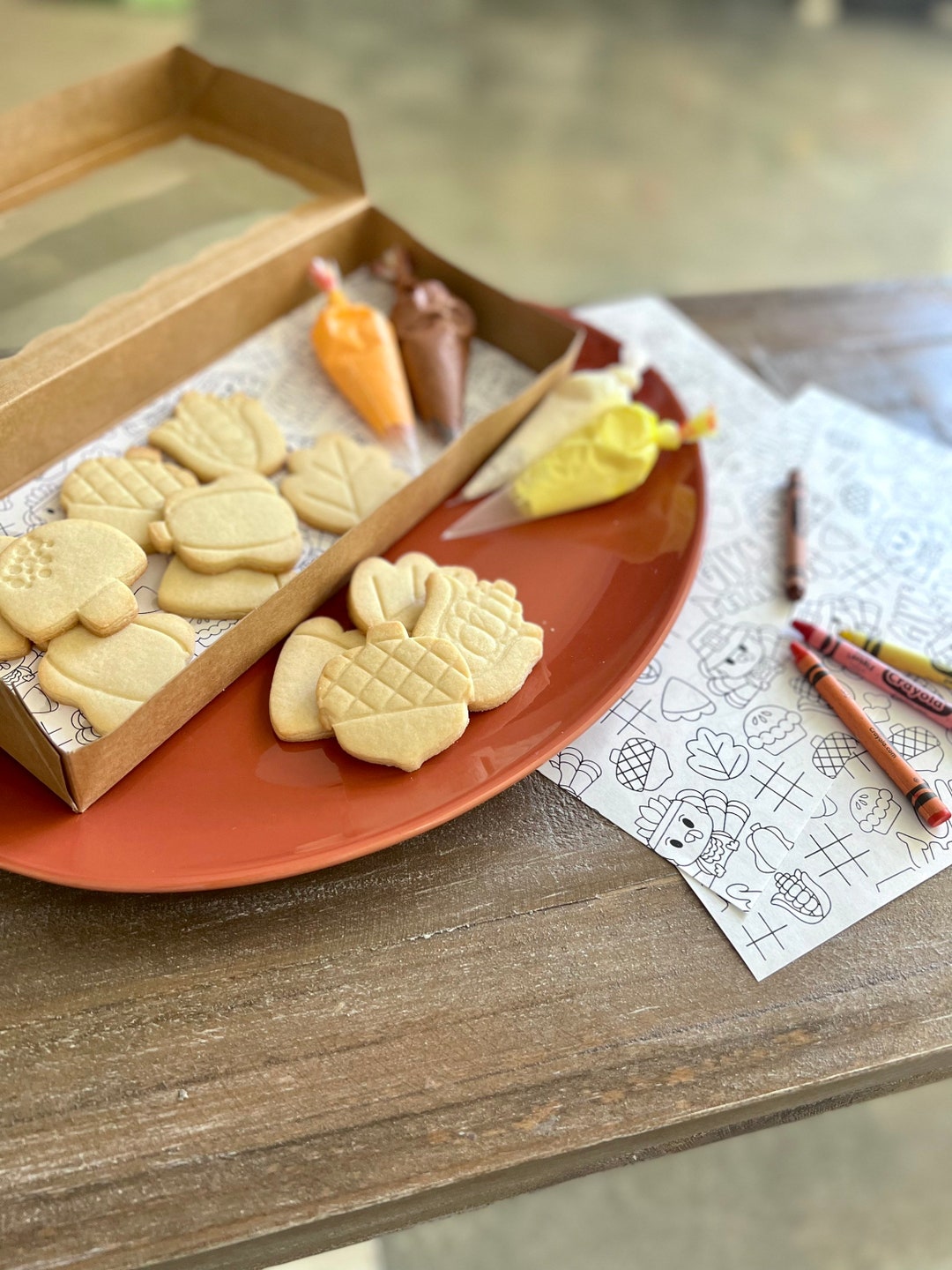 Fall Mini Cookie Cutters. Mini Set of 6 Cookie Cutters. With Stamp - Etsy
