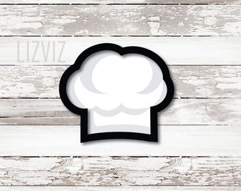 Chef Hat Cookie Cutter Fast Shipping Sharp Edges - Etsy