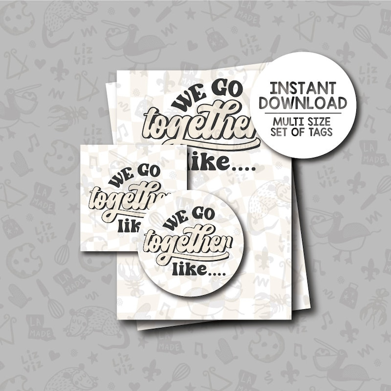 We Go Together - Etsy