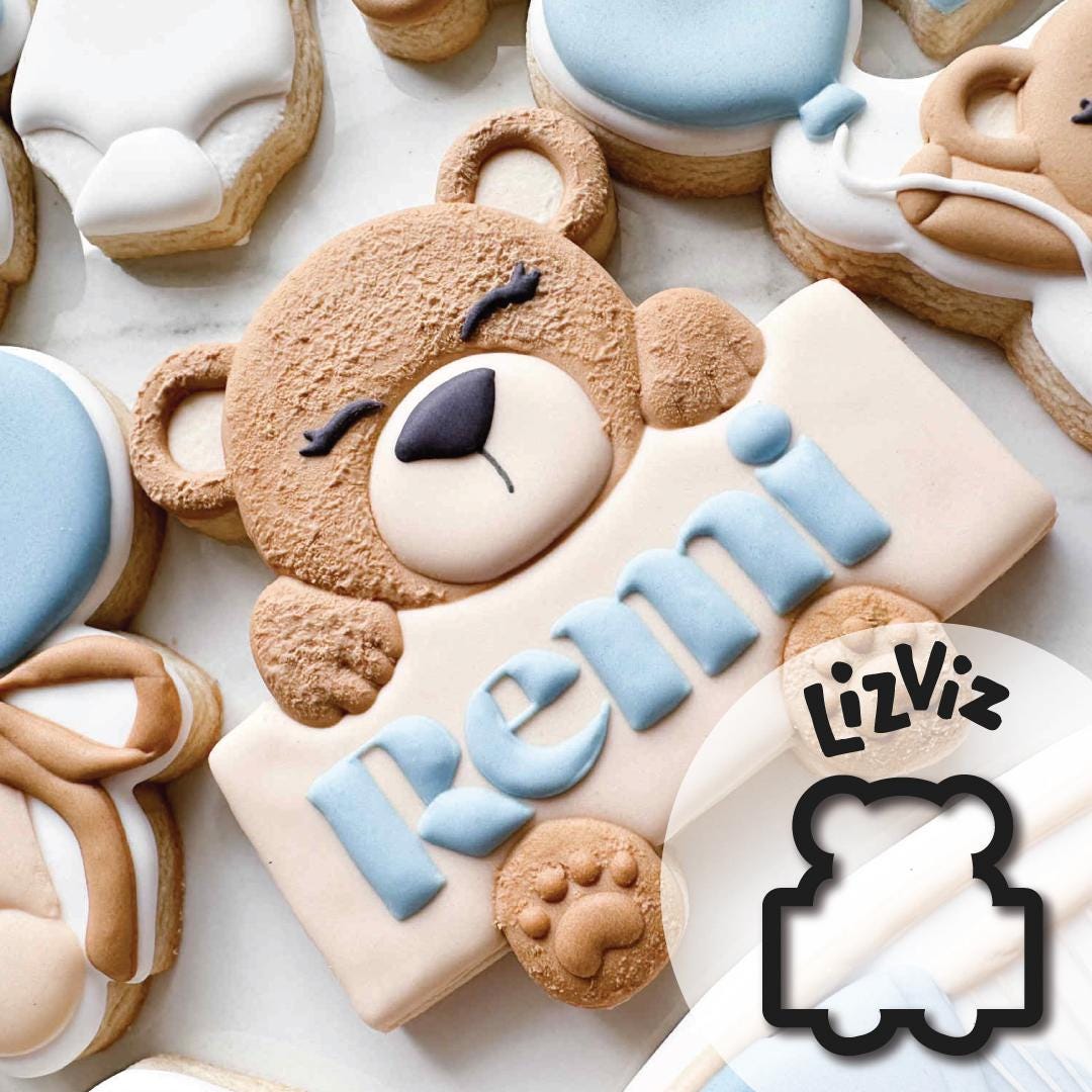 Bear Plaque Cookie Cutter - Etsy