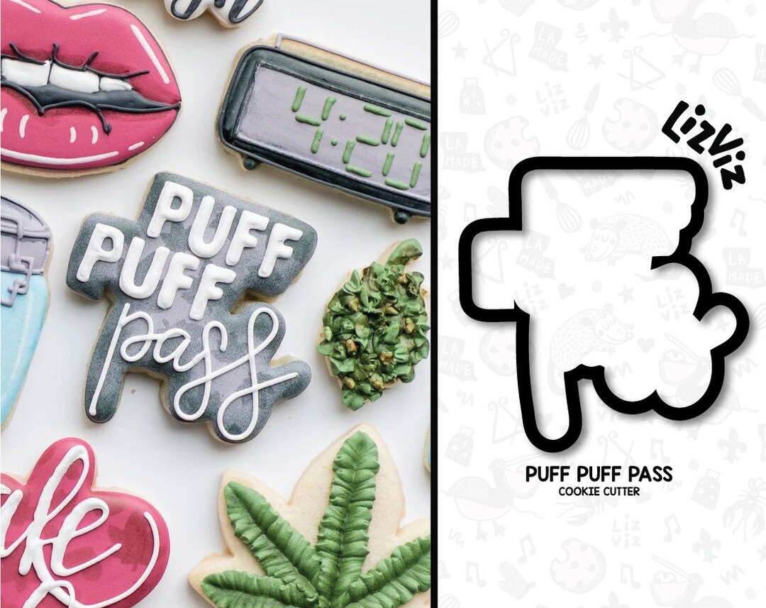 420 Cookie Cutter. Weed Cookie Cutter. Marijuana. - Etsy