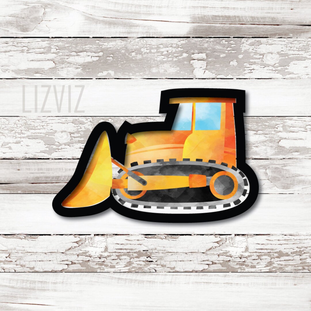 Bulldozer Cookie Cutter. Construction Cookie Cutter. - Etsy