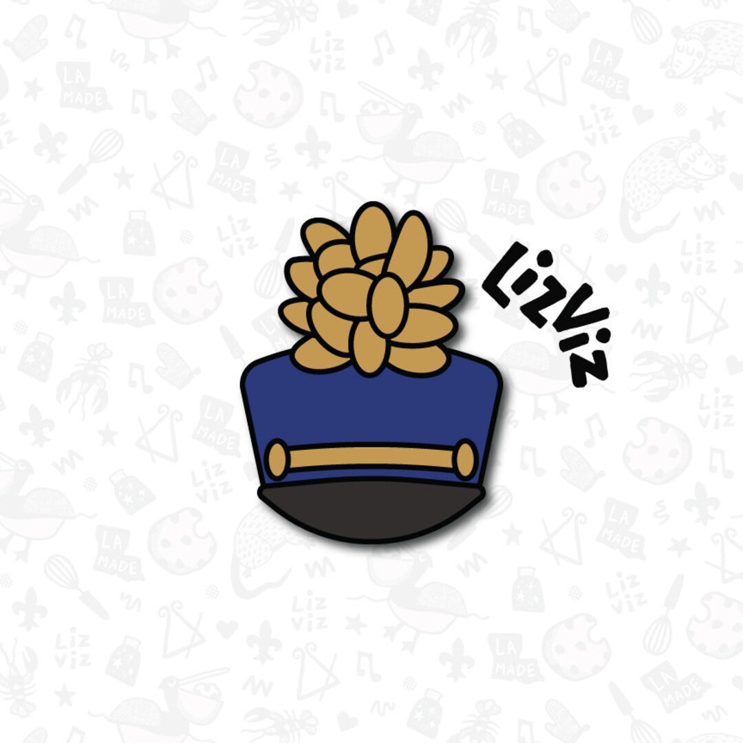 Band Hat Cookie Cutter. Shako Cookie Cutter. - Etsy