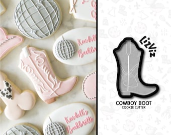 Cowboy Boot Cookie Cutter - Etsy