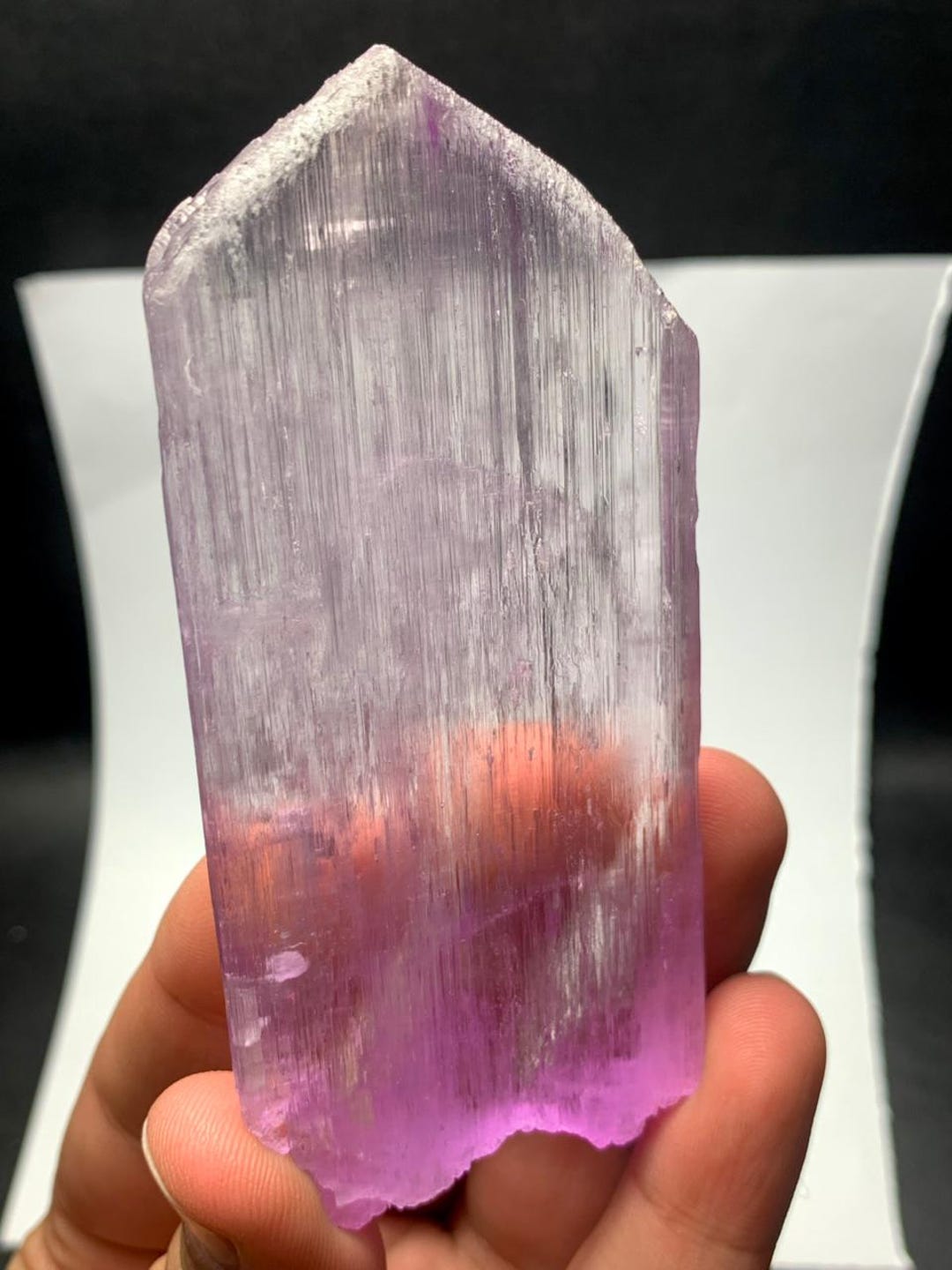 Natural Beautiful Pink Kunzite Crystal - Etsy