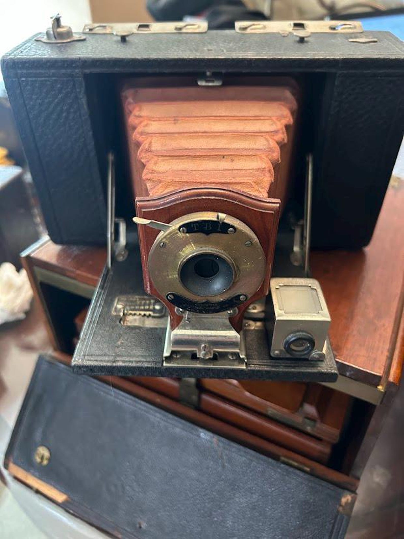 Kodak No 3A Folding Brownie Camera Red Bellows - Etsy
