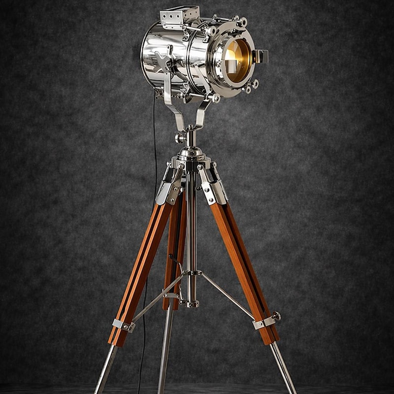 Vintage Tripod Floor Lamps - Etsy
