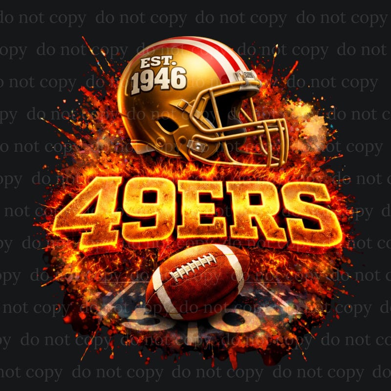 49ers Art - Etsy