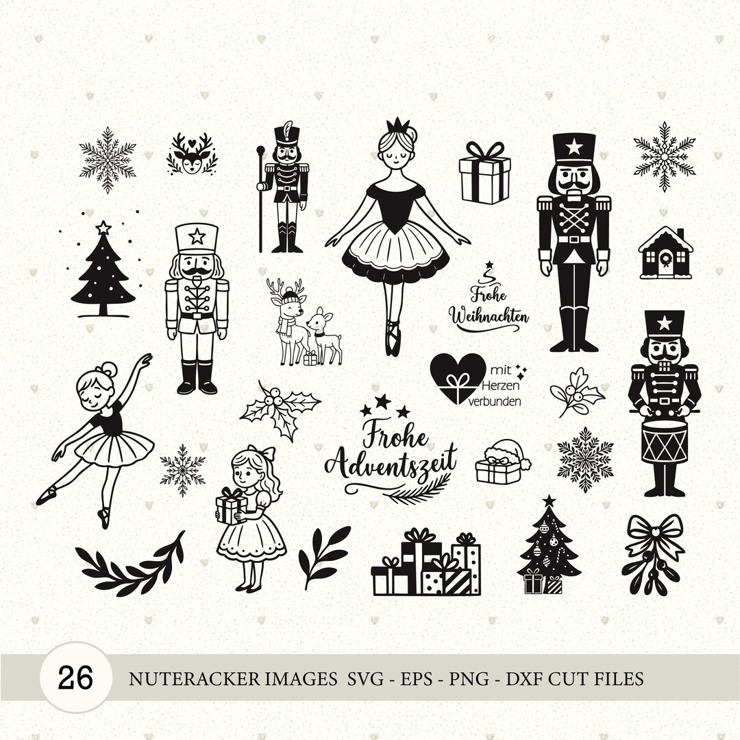 Nutcracker Svg, Nutcracker Character Svg, Christmas Nutcracker Svg ...