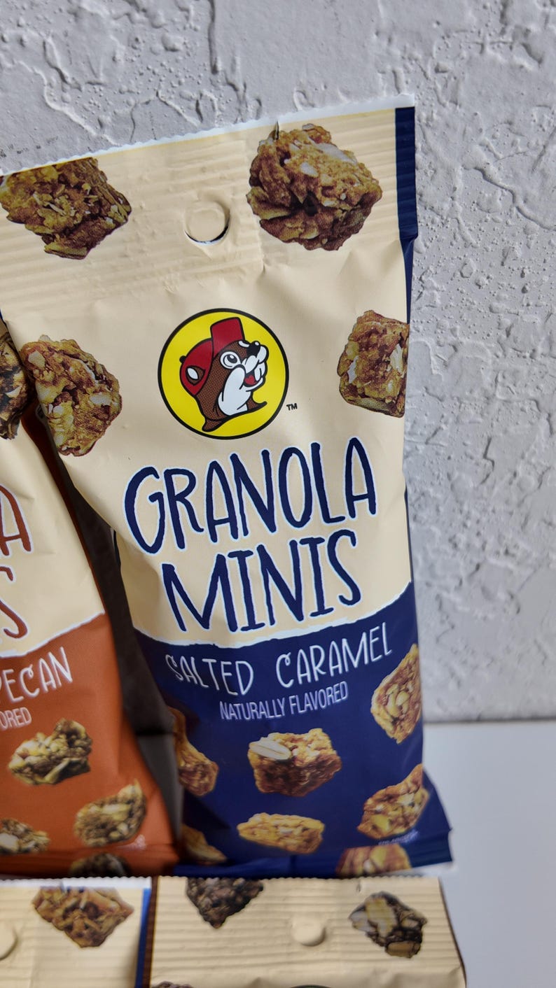 Buc-ee's Granola Minis Variety Snack Packs - Etsy